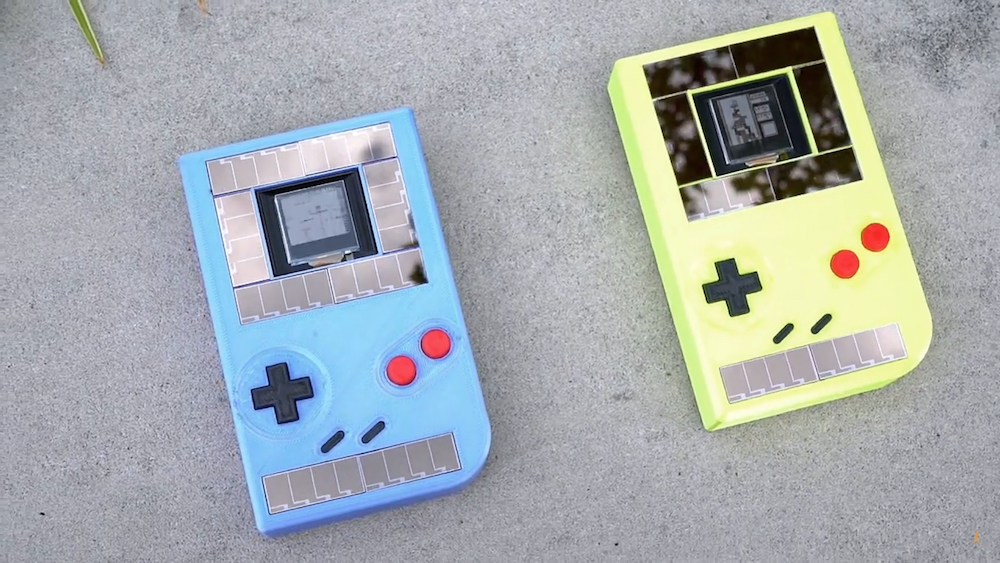 Batteries not included: Game Boy-inspired handheld runs on solar power ...