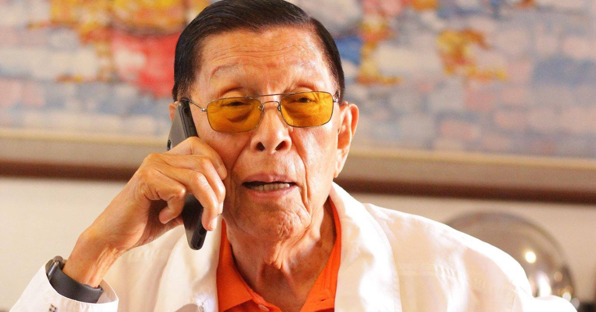 Juan Ponce Enrile remains in ICU due to pneumonia, daughter says ...