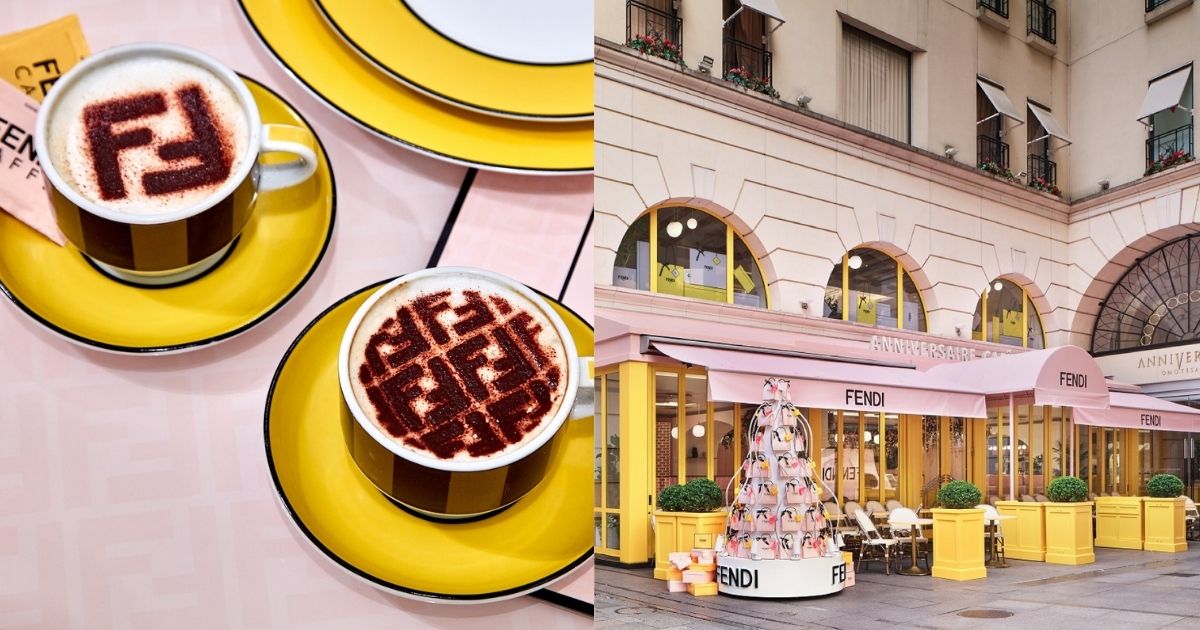 LOOK: Fendi’s pop-up cafes in Japan and London are absolutely adorable ...