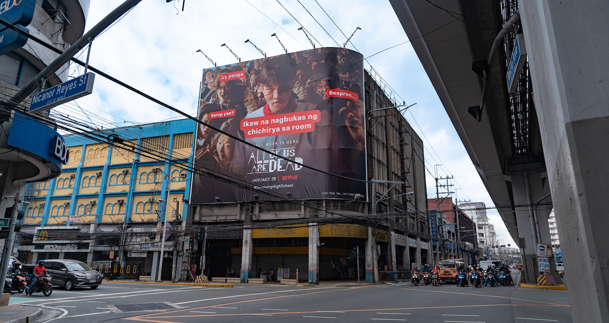 Netflix unveils ‘All of us are Dead’ meme billboards nationwide ...