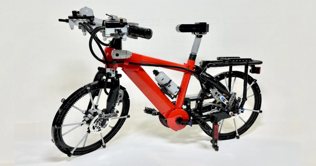 This working mini LEGO bicycle could be an actual product with your ...