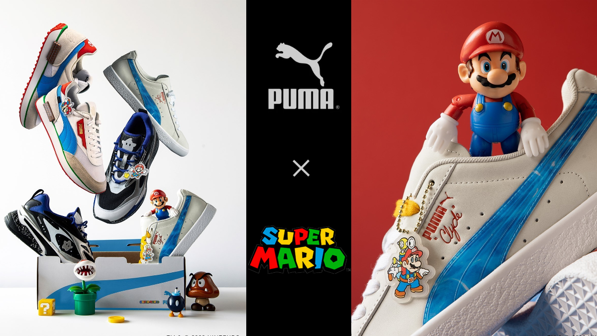 PUMA, Nintendo collab for special Super Mario Sneaker Collection ...