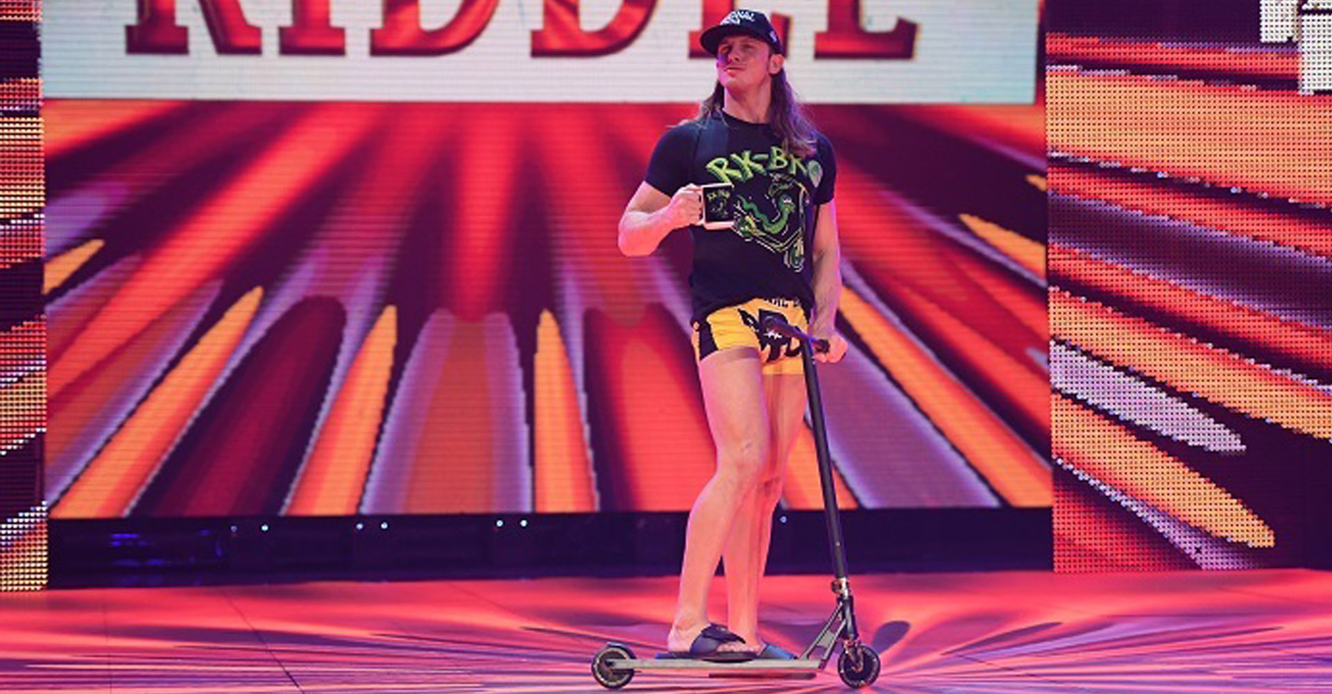 WWE’s ‘Original Bro’ Riddle opens up about stiff matches and teaming ...