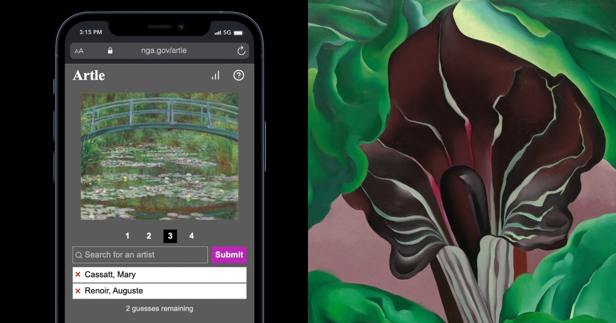 There’s a new Wordle-like guessing game for art lovers called Artle ...