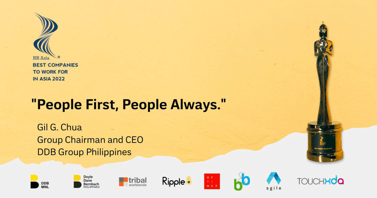 DDB Group Philippines becomes the first advertising agency in PH to be ...