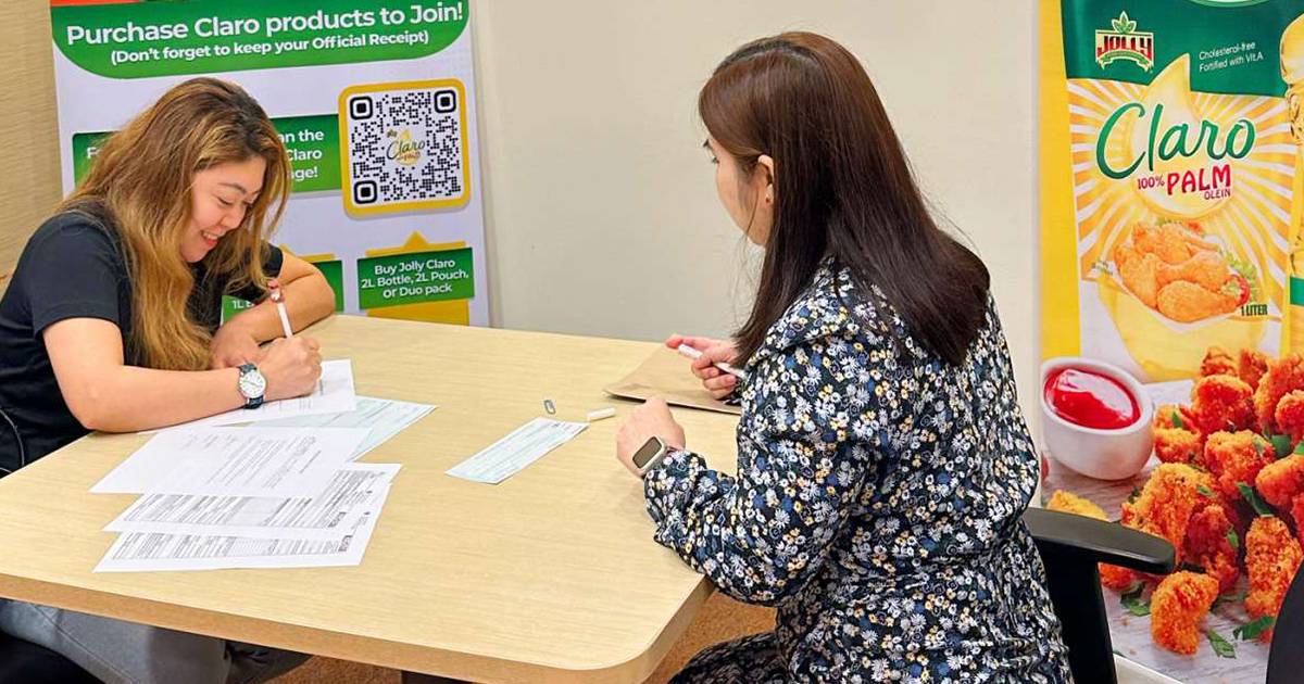 A stroke of luck: Winning the Jolly Claro cooking oil’s raffle promo ...