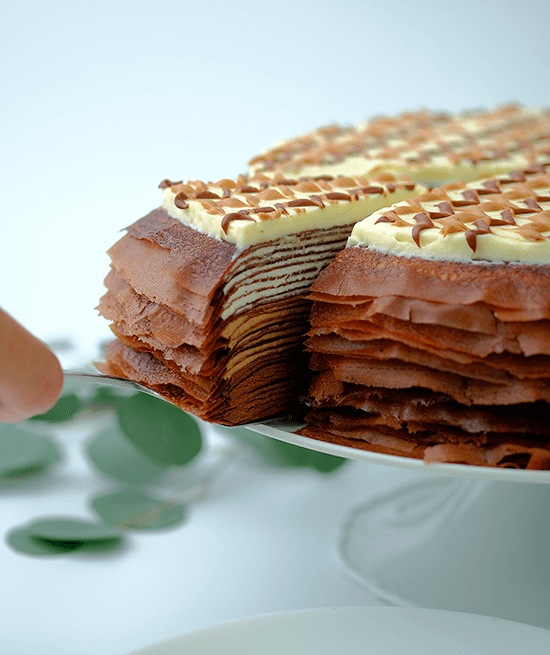 Craving chocolate? Indulge in Paper Moon's Triple Chocolate Mille Crepe ...