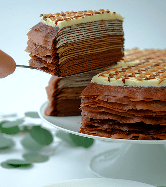 Craving chocolate? Indulge in Paper Moon's Triple Chocolate Mille Crepe ...