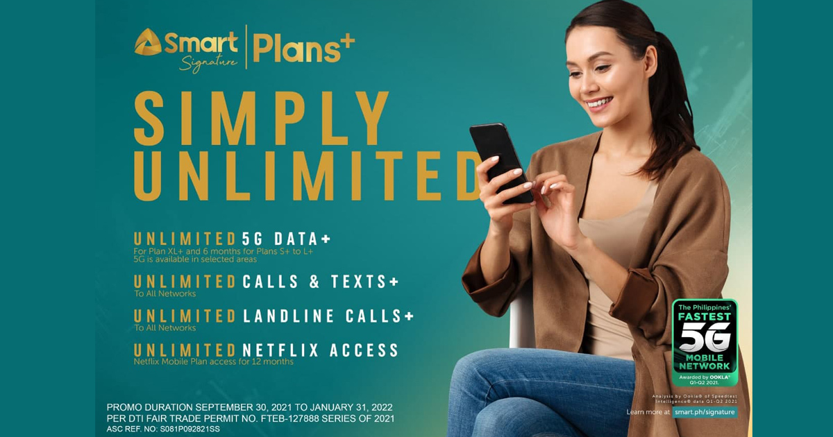 Smart pioneers Unli 5G postpaid offers with new Signature Plans+ ...