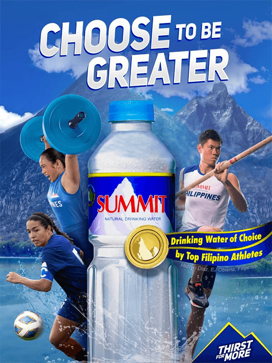 Summit Water continues to empower Filipino athletes to go all-out all ...