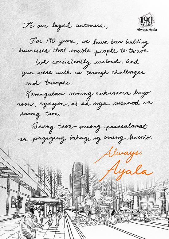 Always, Ayala: A Letter to Loyal Customers • PhilSTAR Life