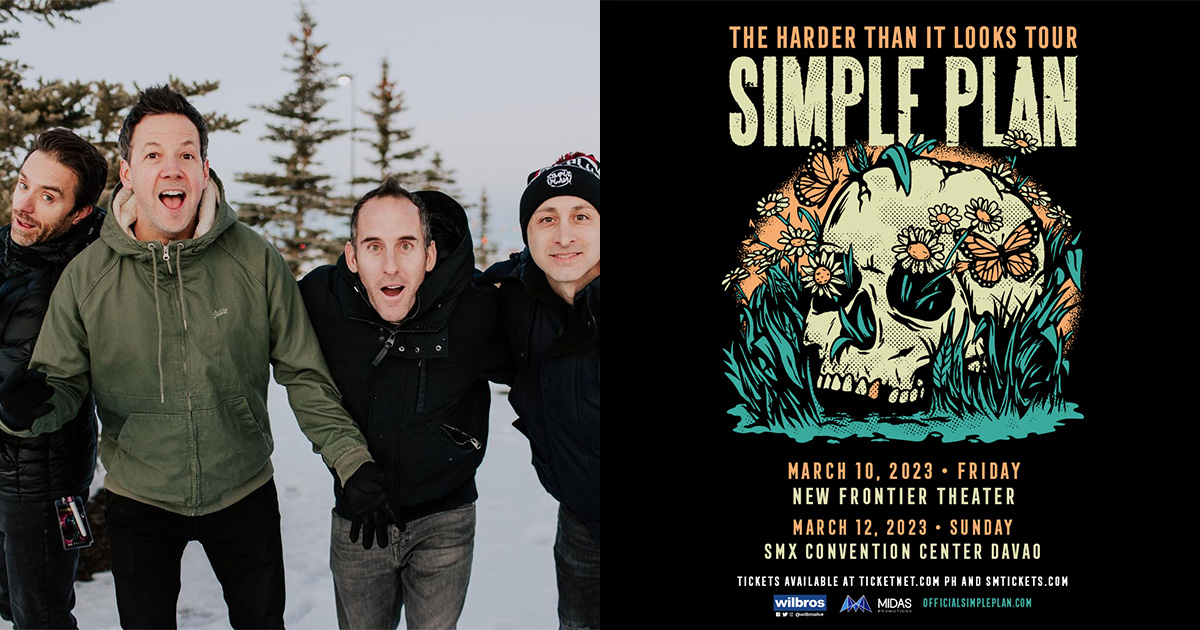 Simple Plan is coming to Manila, Davao in March 2023 • PhilSTAR Life