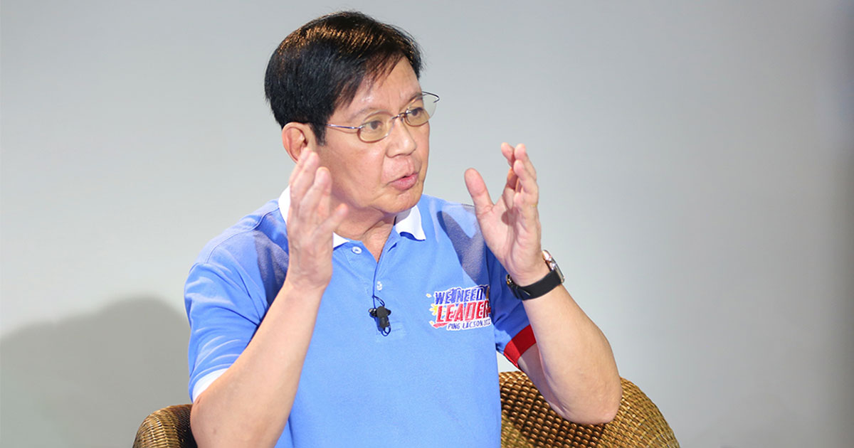 Lacson against rape-related abortion, says gov't should help raise ...