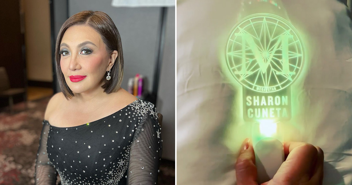 Sharonians unite! Sharon Cuneta unveils official light stick for fans ...
