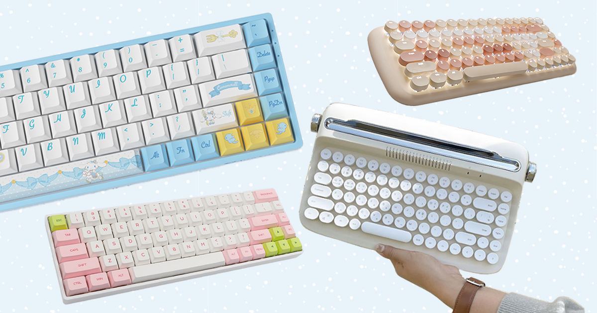 Cute mechanical keyboards for your aesthetic work-from-home desk ...