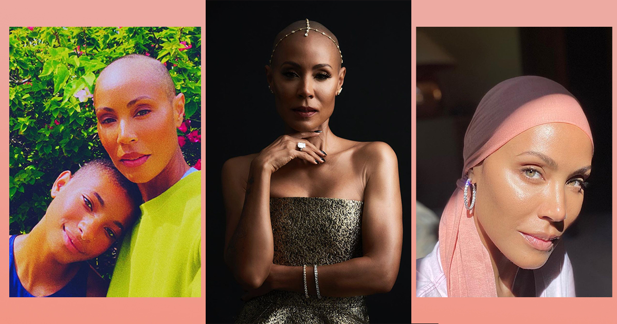 From losing handfuls of hair to cutting all of it off: Jada Pinkett ...