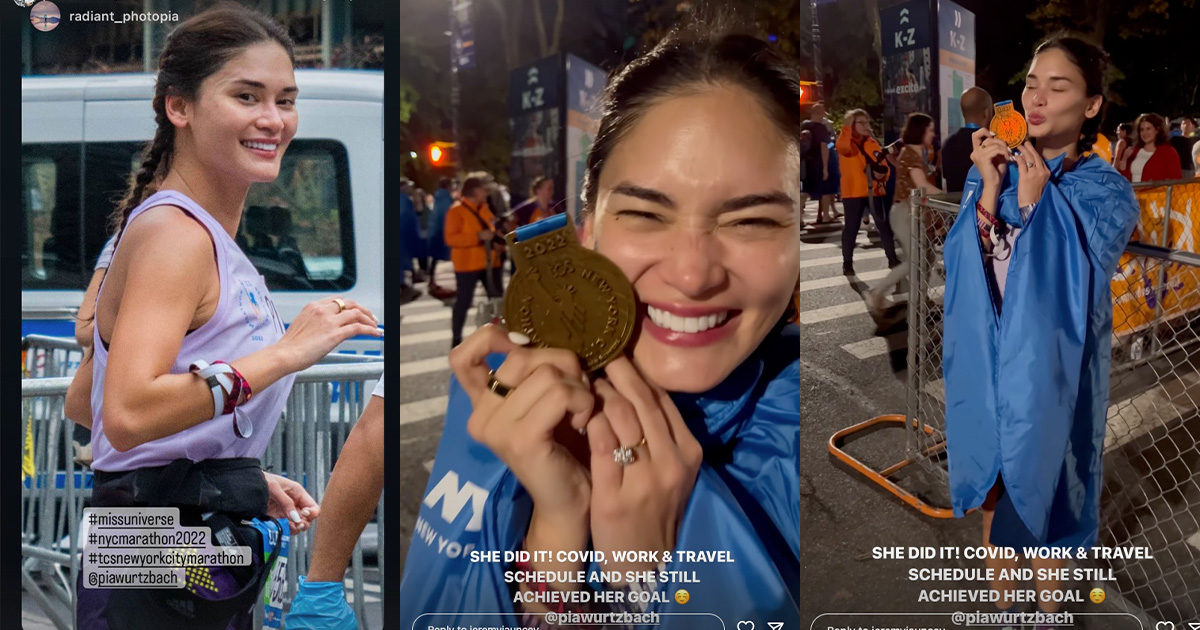 Pia Wurtzbach finishes her first New York City marathon: 'I did it! I ...