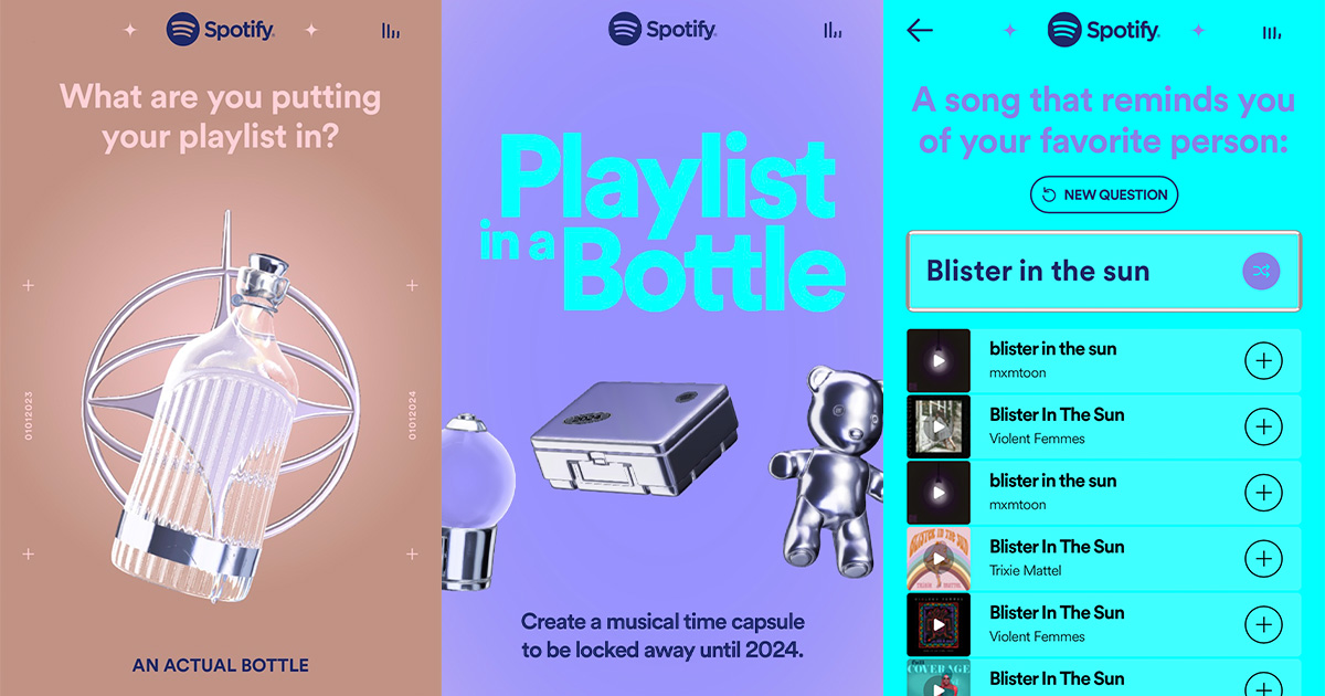 Create a time capsule with songs for your 2024 self with Spotify's ...