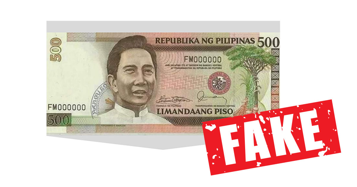 'No new banknote designs': BSP warns public about viral post of fake ...