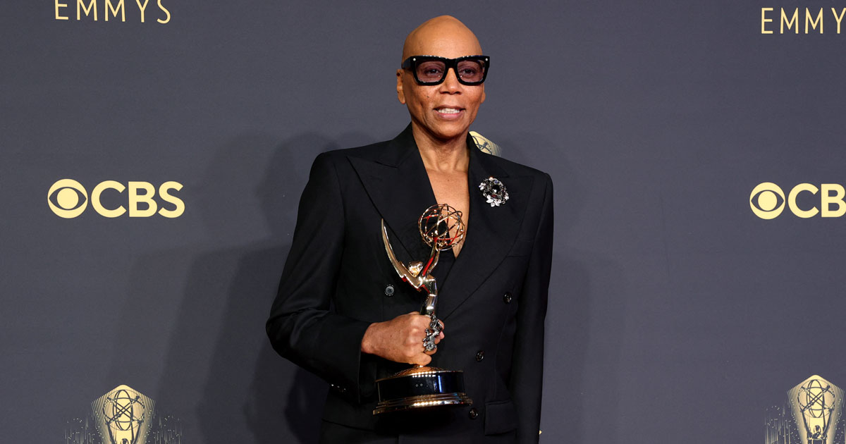 Snatching trophies: RuPaul becomes the most-awarded Black artist in ...