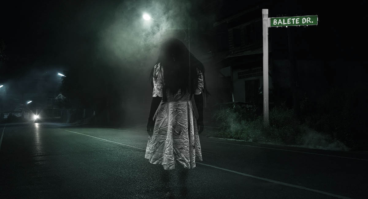 Is the white lady of Balete Drive just a story made up by some reporter ...