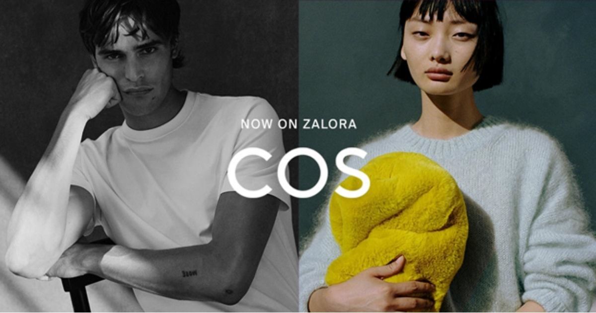 COS now available online through ZALORA with a 15% discount to ...