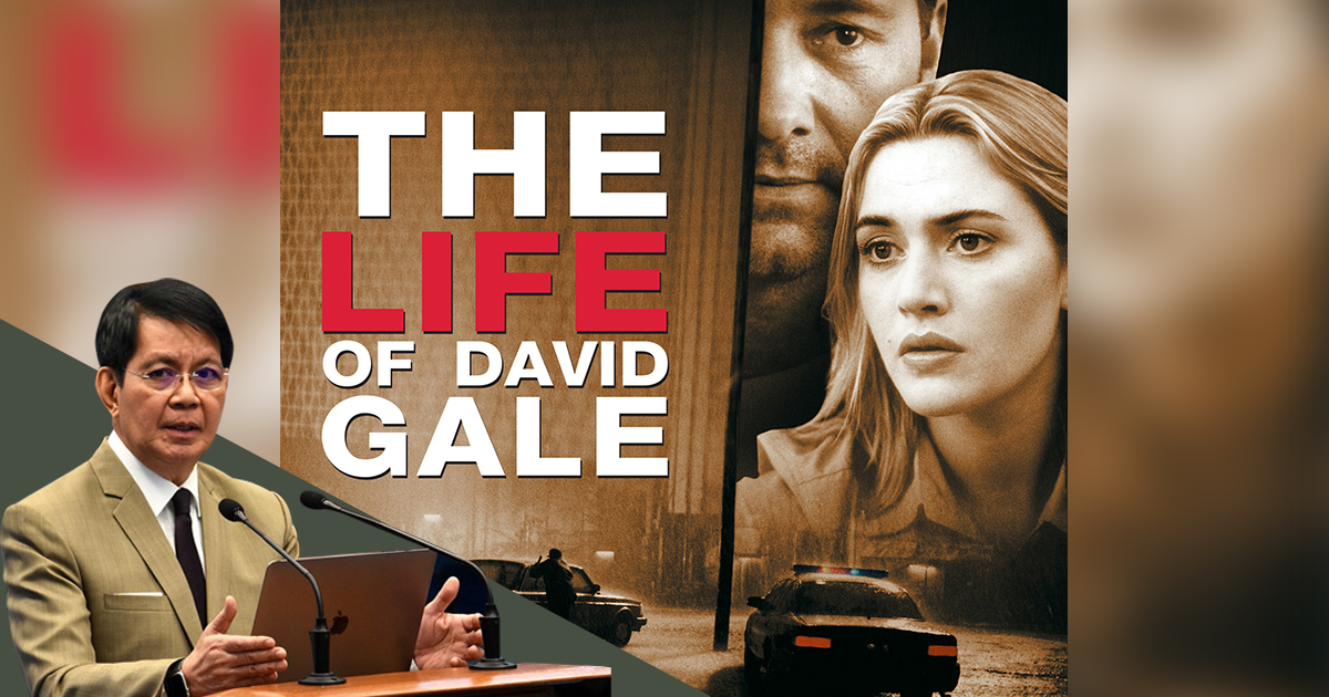 Rewatching "The Life of David Gale," the film that changed Lacson's ...