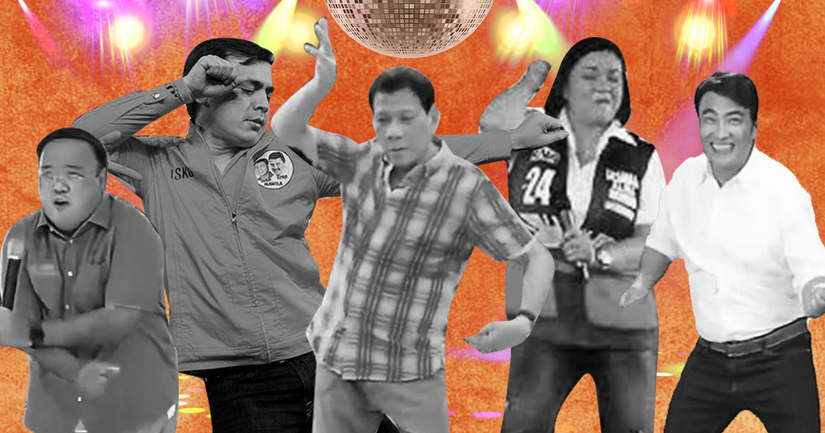 What's the point of all these singing and dancing politicians, anyway ...