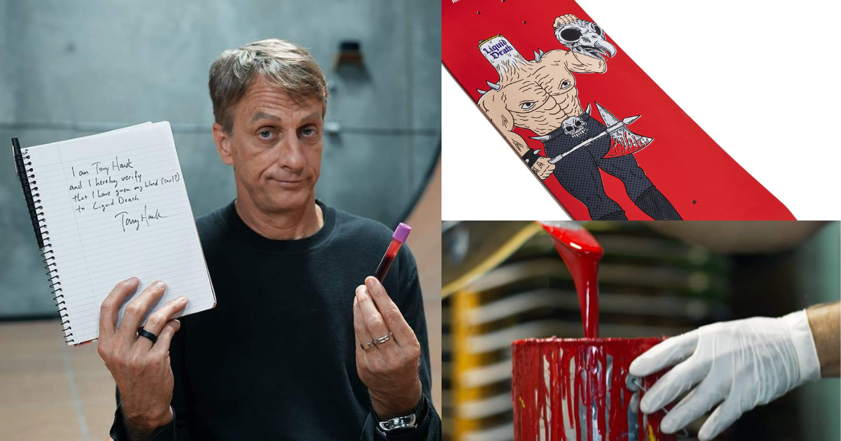 Tony Hawk’s blood-infused skateboards sell out in one hour for $500 ...