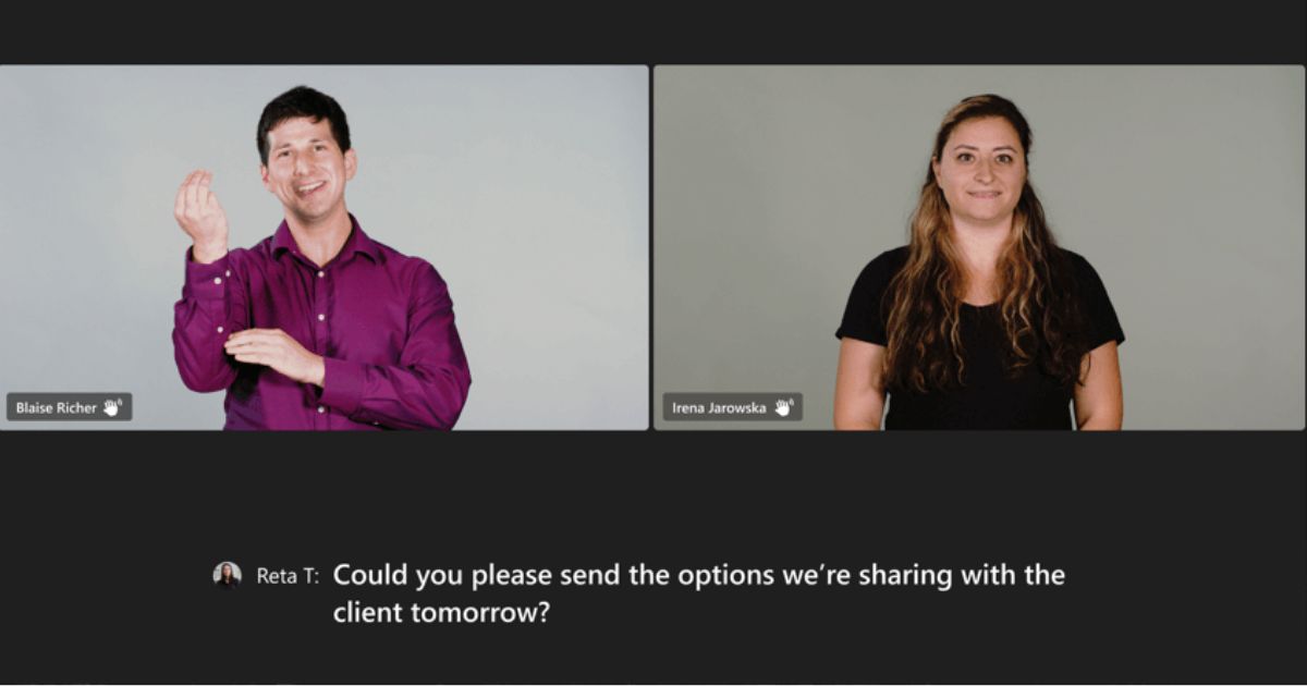 Microsoft announces sign language view for Teams • PhilSTAR Life