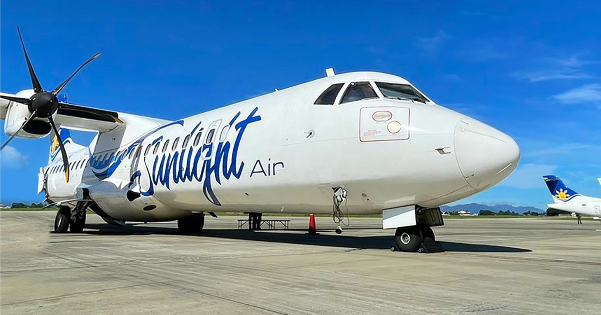 Sunlight Air offers domestic flights as low as P133 until March 5 ...