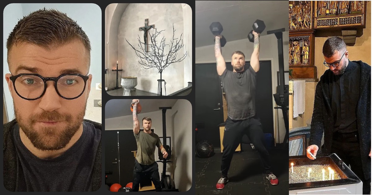Sweden's 'crossfit priest' heals body and soul on Instagram • PhilSTAR Life