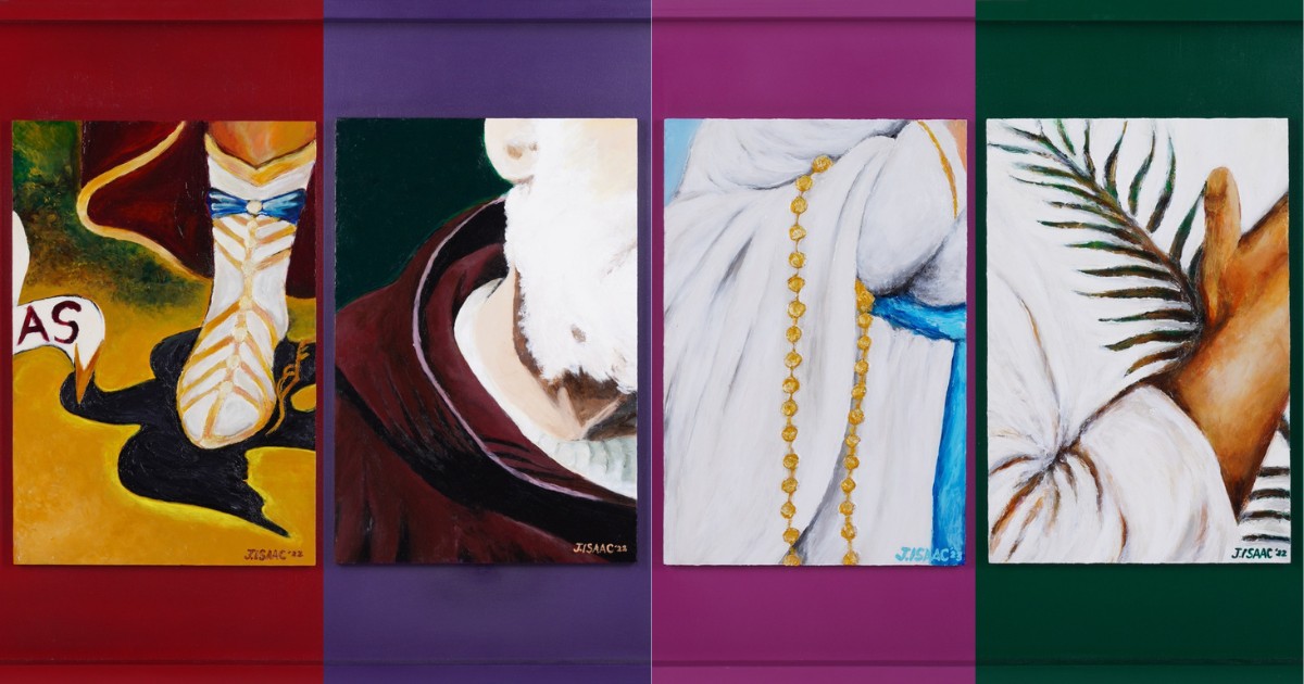 Jayson Isaac pays tribute to husband Raymund Isaac through art ...