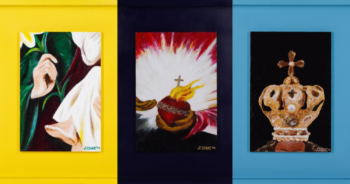 Jayson Isaac pays tribute to husband Raymund Isaac through art ...
