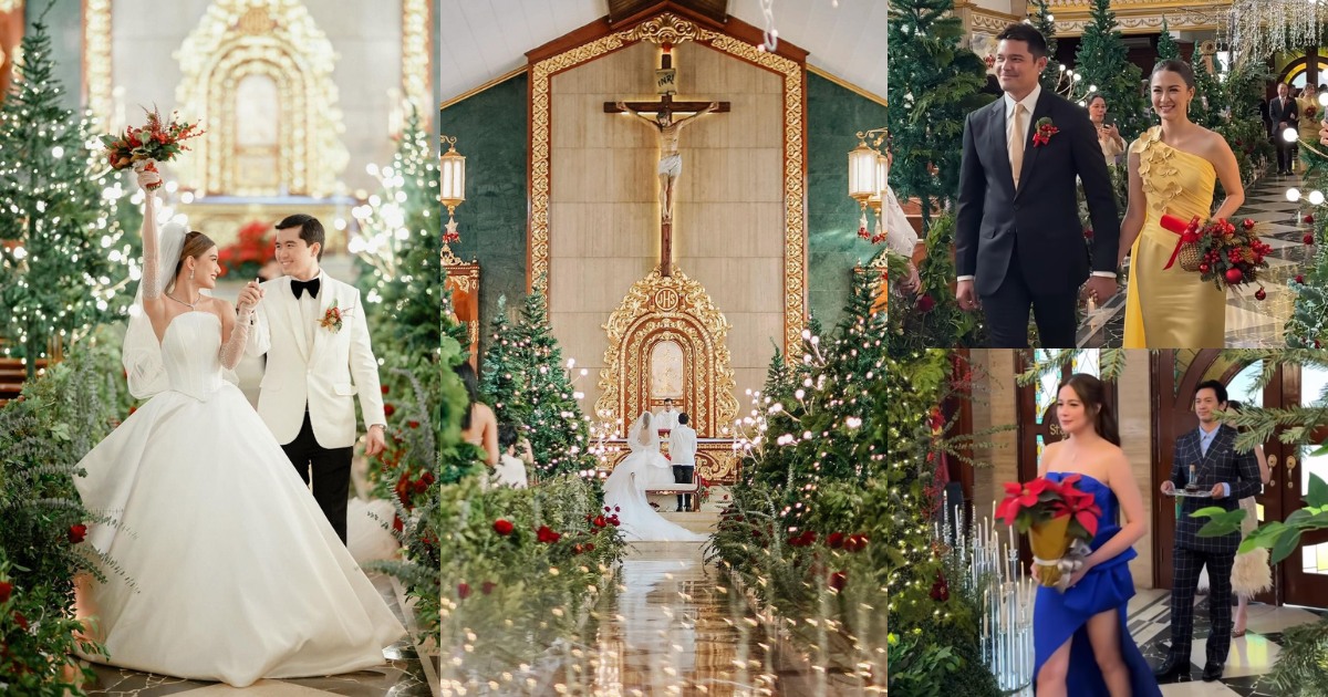 LOOK: The dreamy details of Janeena Chan and Morgan Say's Christmas ...