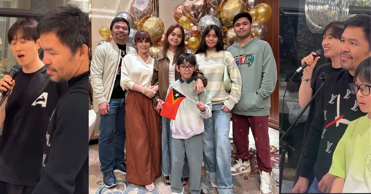 Super Junior’s Eunhyuk joins birthday celebration of Manny Pacquiao’s ...