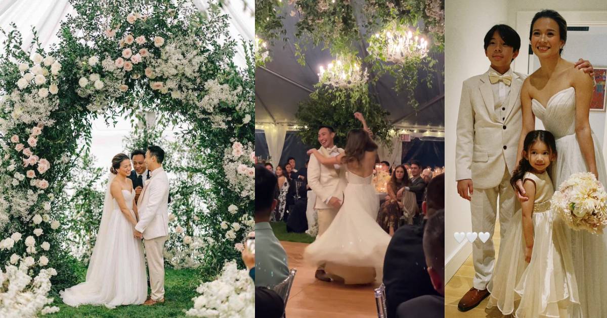 LOOK: Simple but stunning details of LJ Reyes' wedding with non-showbiz ...