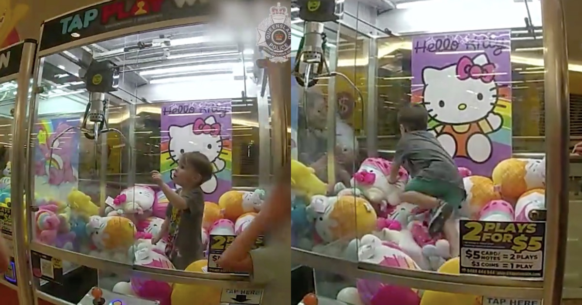 3-year-old rescued from claw machine at shopping mall • PhilSTAR Life