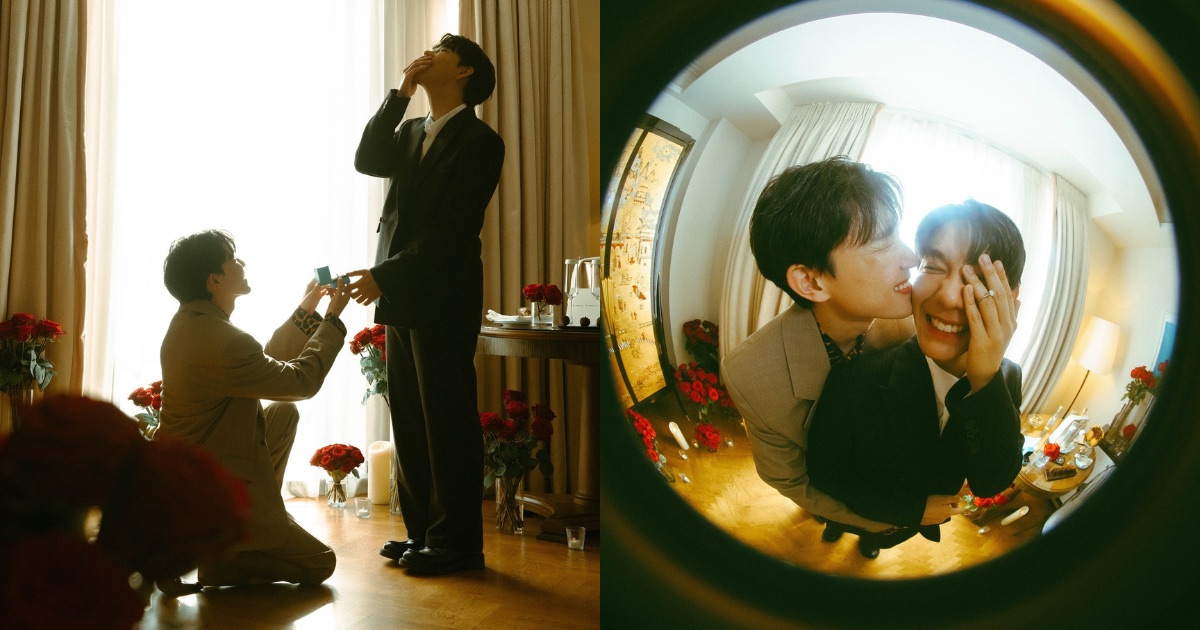 BL actors Both and Newyear officially engaged after legalization of ...