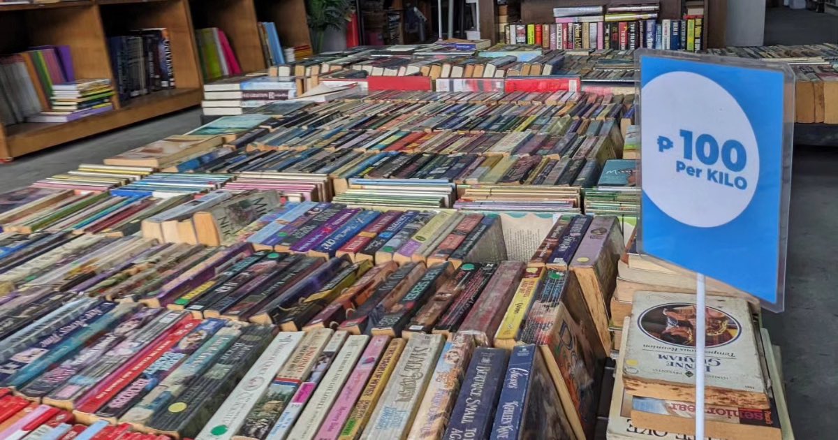 Here’s where you can get books for as low as P100 per kilo until Nov ...