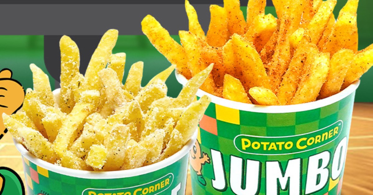 Potato Corner is offering free large or jumbo fries from Nov. 15-18 ...