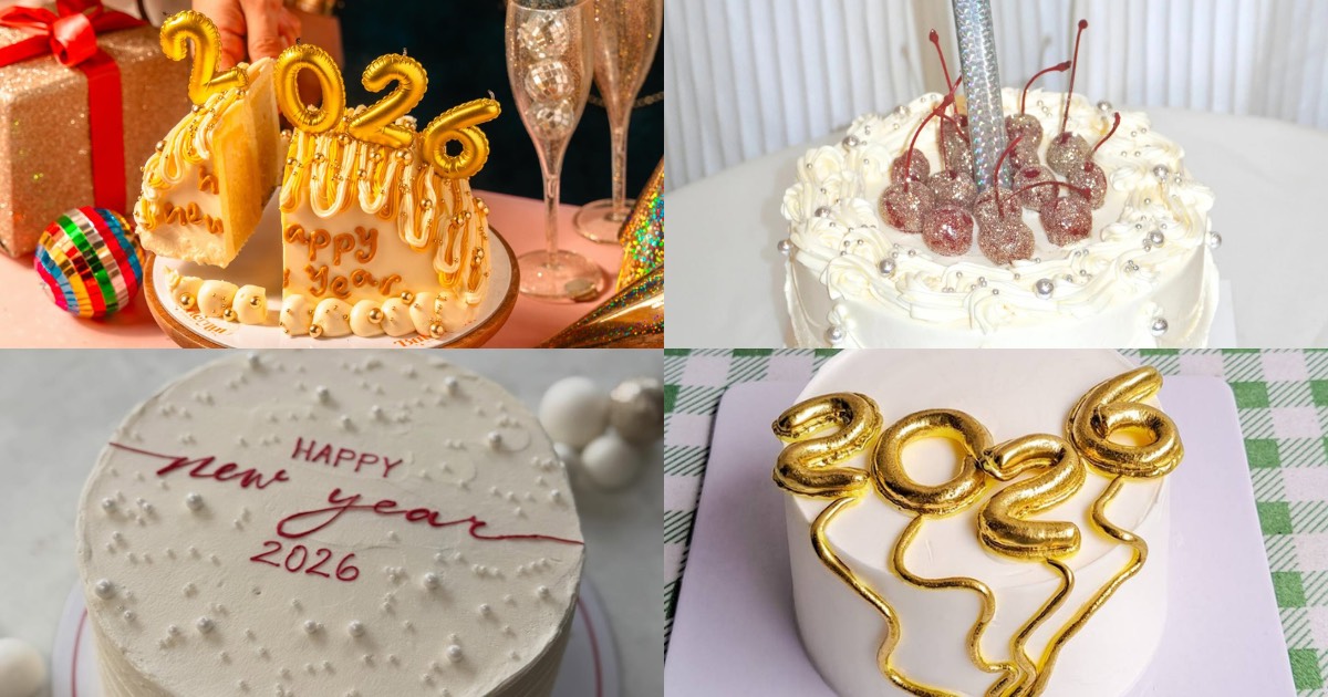 LIST: Welcome another year with these cakes inspired by Pantone's 2026 ...