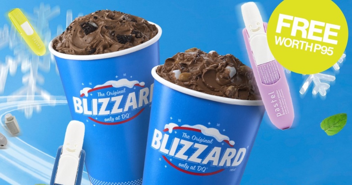 You can get a free inhaler when you buy a Belgian Blizzard at Dairy ...