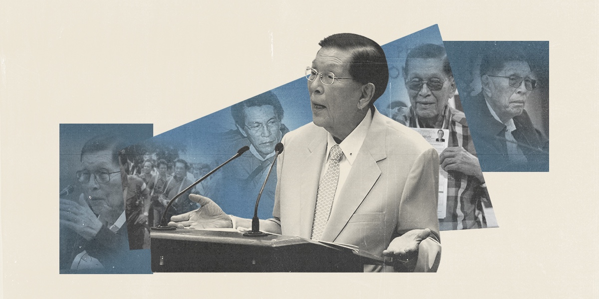 JPE is dead: Is Juan Ponce Enrile worth the public adulation ...