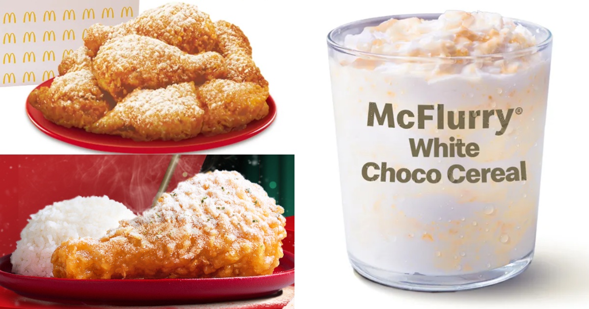 McDonald's unveils Christmas 2025 offerings: Honey Butter Chicken McDo ...