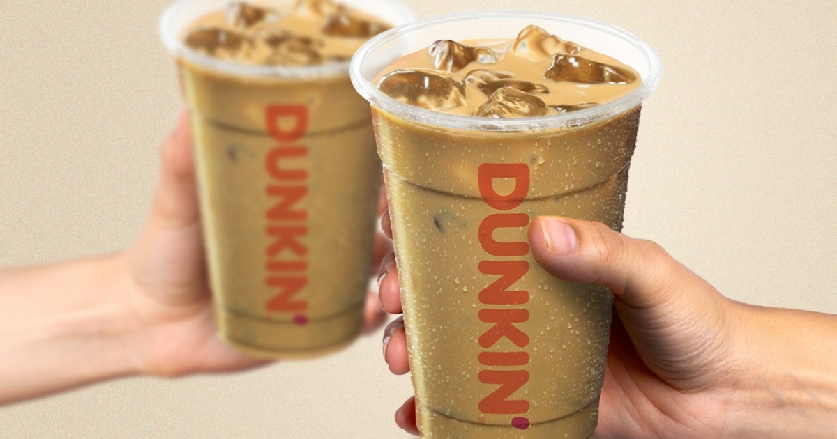 Dunkin' is offering 50% off on extra large brewed or iced coffee until ...