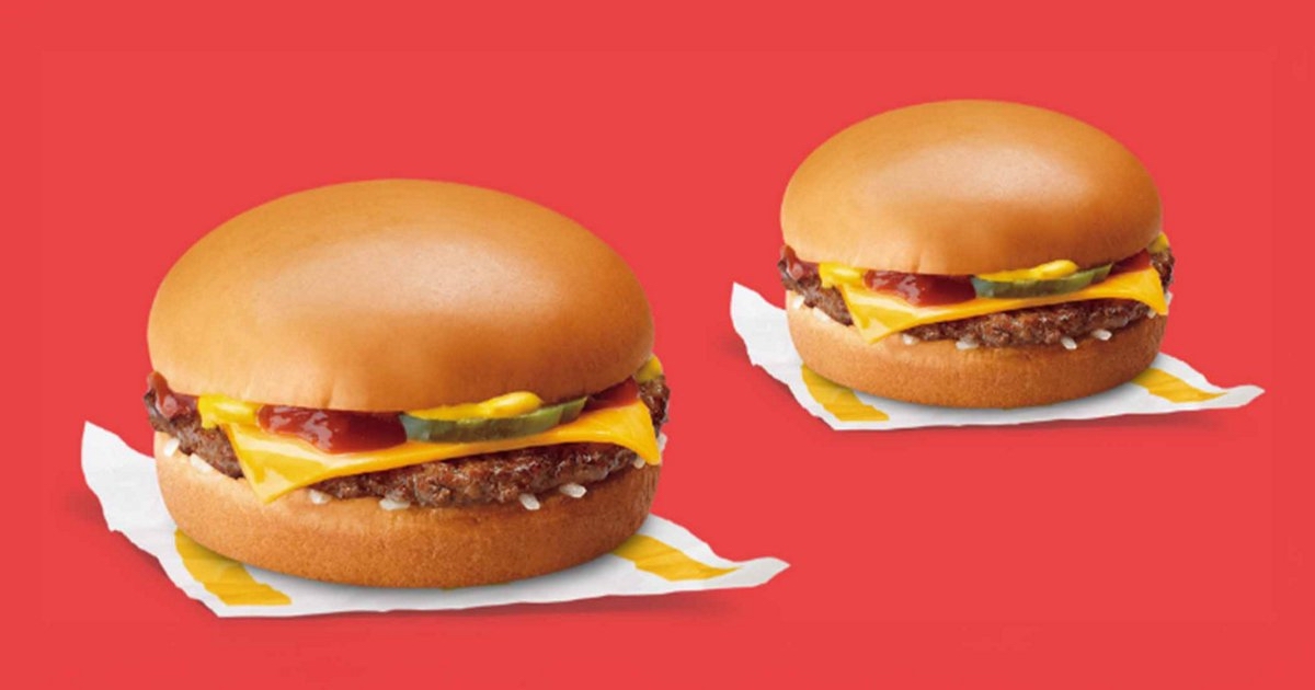 For only P88: You can score Buy 1, Get 1 McDo cheeseburgers when you ...