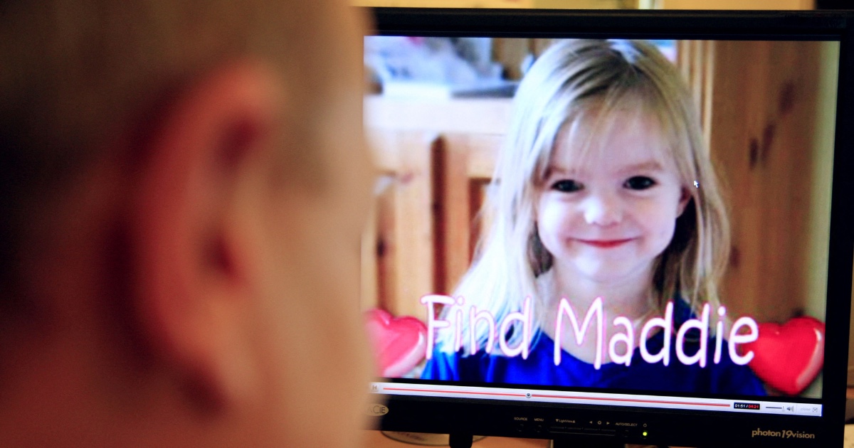 Main suspect in British toddler Madeleine McCann's disappearance ...