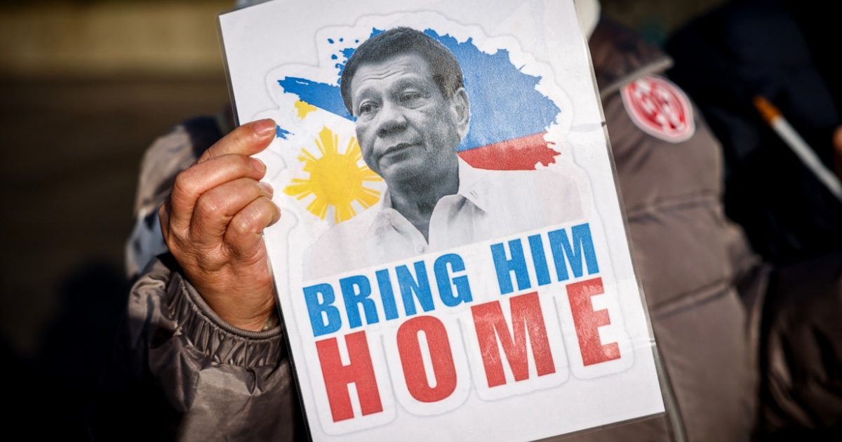 Duterte 'maintains his innocence absolutely' in ICC case: defense ...
