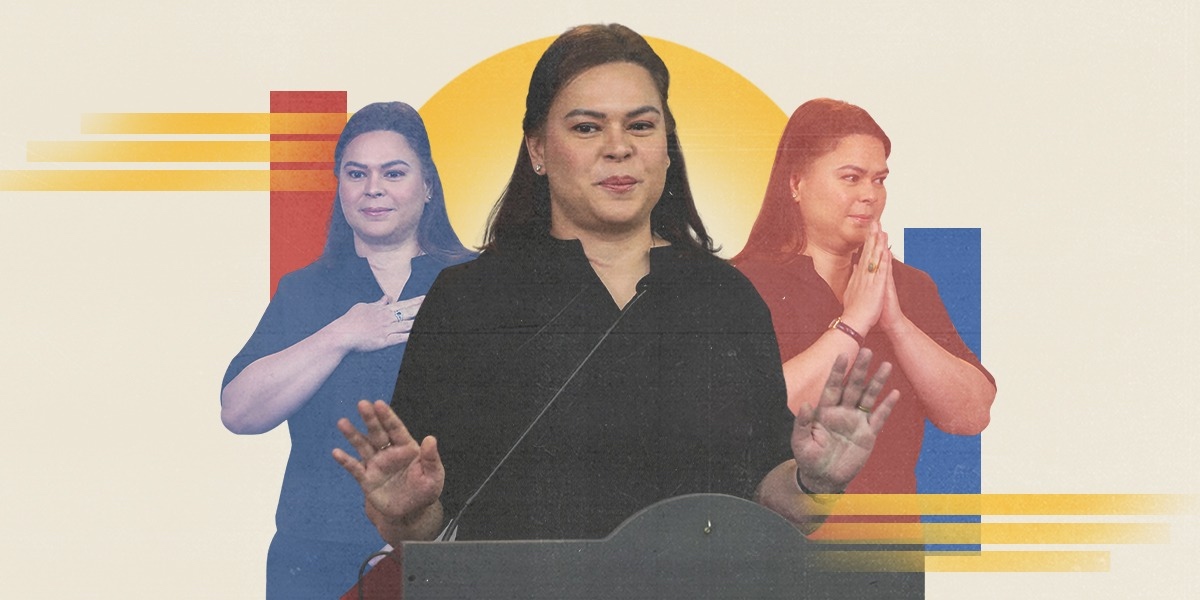 ANALYSIS: Sara Duterte's body language, tone, and choice of words in ...